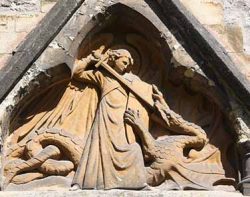 Depictions of Gods or Humans Killing Reptiles | Reality Raiders